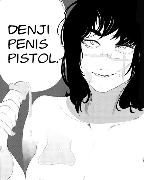Rule 34 Black Hair Chainsaw Man Comic Panel Cum Cumshot Denji