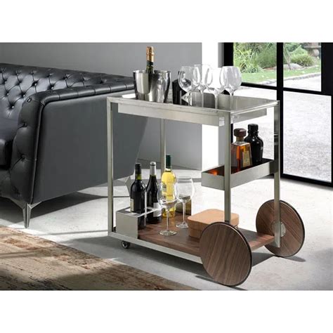 Bim Objects Free Download Minibar Trolley In Polished Steel And