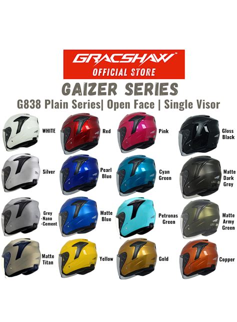 Gaizer G838 Single Visor Gracshaw