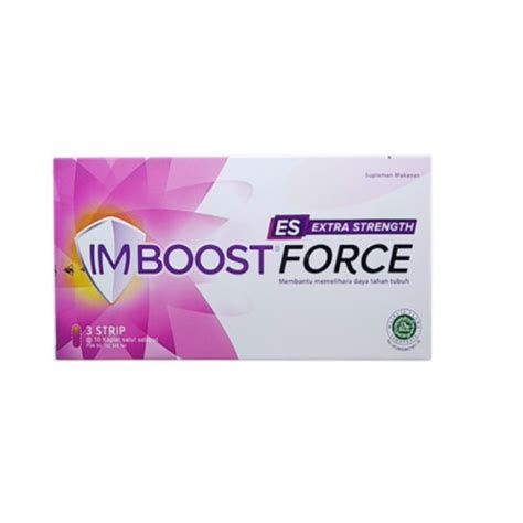 Jual Imboost Force Extra Strength 10 Tablet Shopee Indonesia