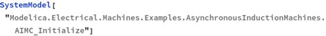Modelica Electricalmachinesexamplesasynchronousinductionmachines
