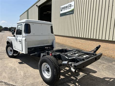 Unused Armoured Land Rover Defender 130 Chassis Cab L Jackson And Co Military Vehicles For