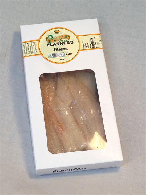 66433 280g Flathead Fillet Pickles N Things