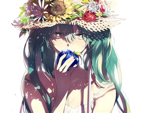 Miku~（可放大） 初音 二次元 花瓣网
