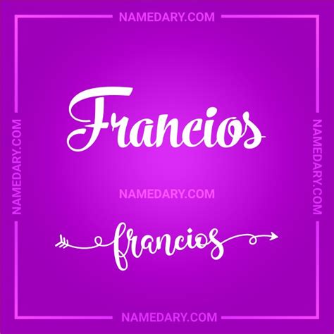 Francios Meaning Origin Traits And More Namedary