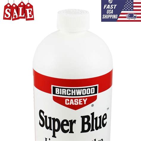 Birchwood Casey Super Blue Liquid Gun Blue 32 Oz 13432 For Sale
