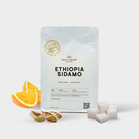 Ethiopia Sidamo Coffee Beans Premium Roasts By Daily Grind
