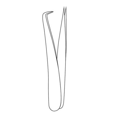 Premium Vector Outline Vector Icon Of Tweezers For Volume And Classic