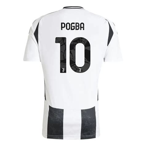 Paul Pogba Juventus 2024 25 Home Jersey By Adidas Jerseybox
