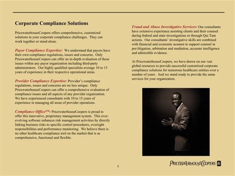 Copy Pwc Compliance Ppt