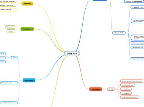 Lipids Concept Map Mcgraw Hill