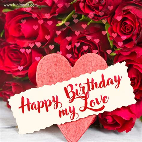 Romantic Rose Happy Birthday Love  Download On