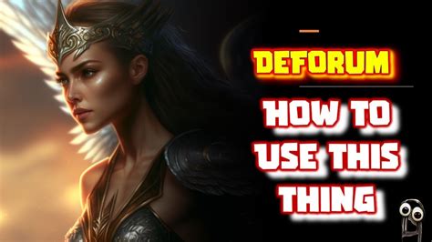 How To Use Deforum In Stable Diffusion And 2d Settings Made Easy