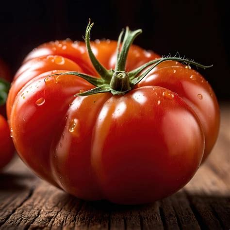 Tomate Vegetal Ecológico Crudo Fresco Foto Premium