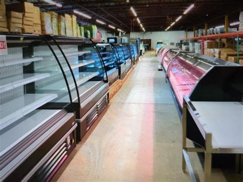 All Brand New Refrigeration Deli Open And Display Cases Live And