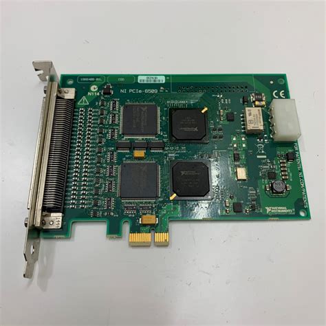 National Instruments Ni Pcie 6509 Digital Io Interface Card 196640b