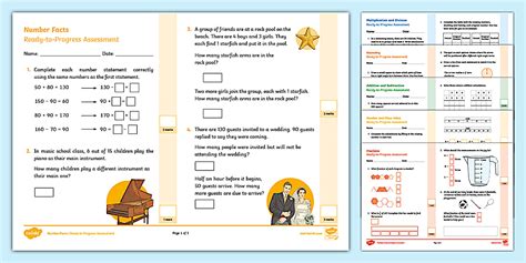 👉 Year 3 Maths Ready To Progress Assessment Pack