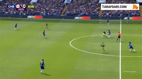 گل نیکلاس جکسون به اورتون چلسی 1 0 اورتون طرفداری