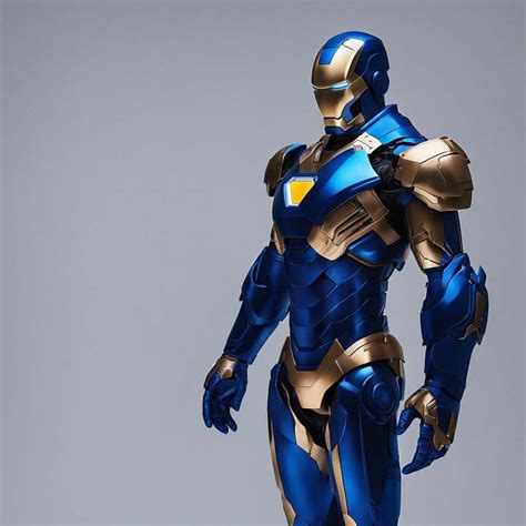 Cobalt Blue Iron Man Armor By Fieldofdreams1970 On Deviantart