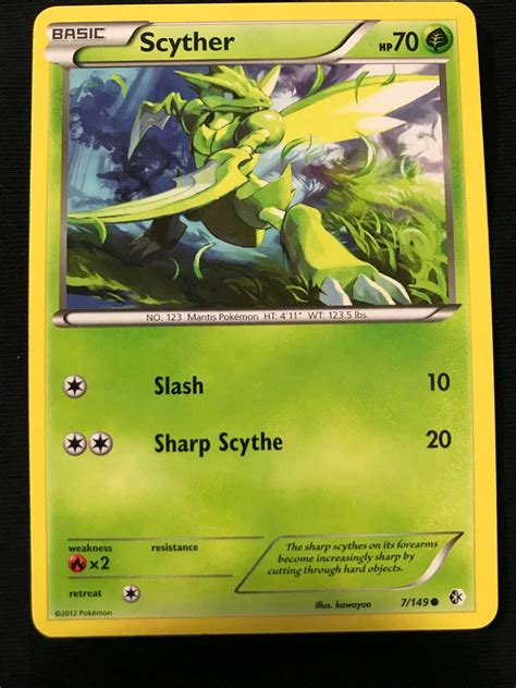 Scyther Card