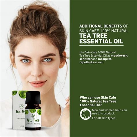Skin Cafe Tea Tree Essential Oil 10ml Bd
