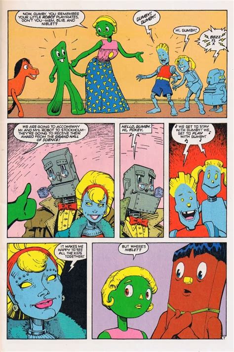 The Great Comic Book Heroes Gumby Summer Fun Special By Art Adams And Bob Burden