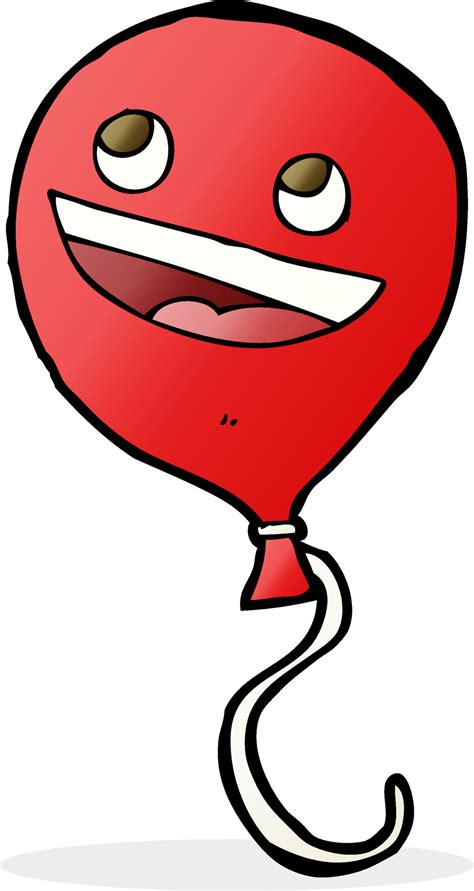 Cartoon Balloon With Face 12333372 Vector Art At Vecteezy