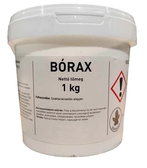 Bórax 1 Kg A Egyéb Termékek Kategóriánkban