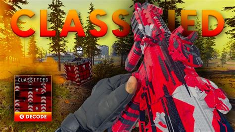 Unlock The Classified Weapon Camo Warzone Secret Challenge Guide Youtube