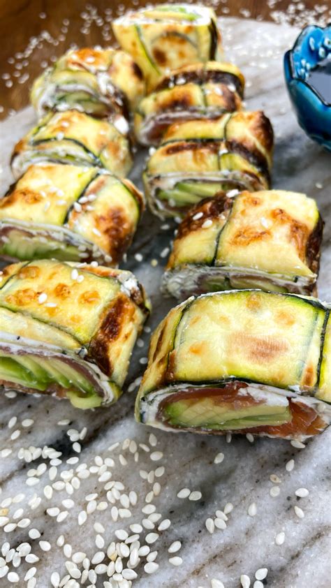 Courgette Salmon Roll Shicocooks