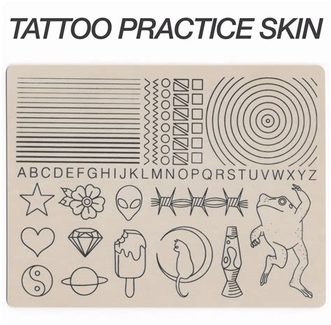 Practice Tattoo Stencils