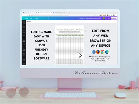 Bartender Checklist Bundle Editable Bar Checklist Bundle Opening Closing Cleaning List