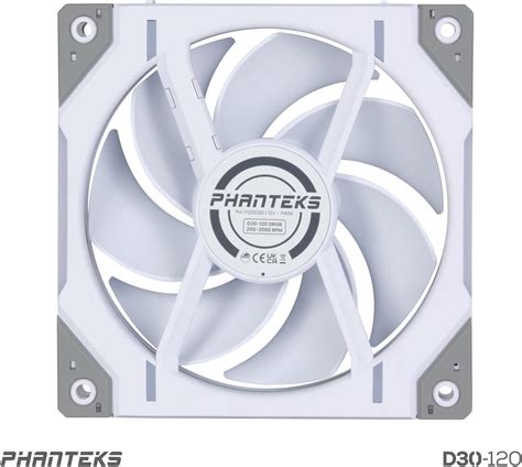 Phanteks D30 120 Drgb Pwm Fan Premium D Rgb Performance Fan Argbdrgb Lighting Daisy Chain