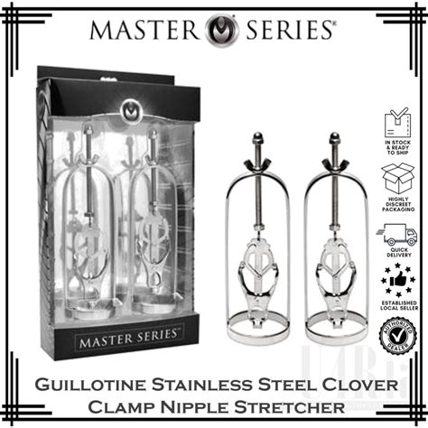 Master Series Guillotine Stainless Steel Clover Clamp Nipple Stretcher