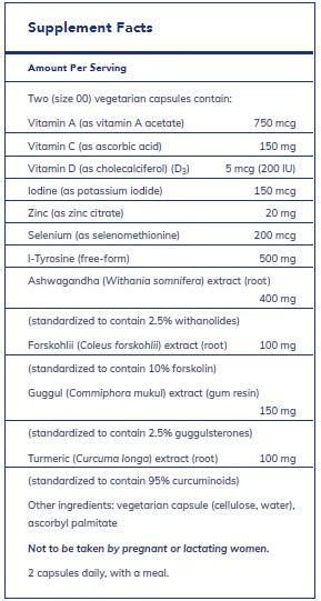 Thyroid Support Complex By Pure Encapsulations