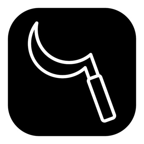 Premium Vector Sickle Vector Icons