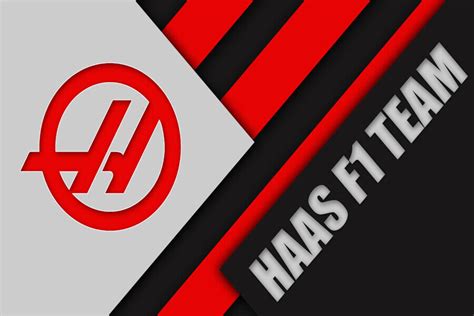 Haas F1 Team Logo Inside Coventry Citys Formula One Bonding Session