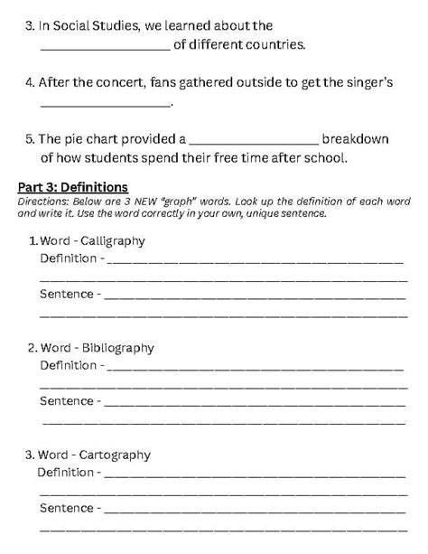 Etymology Graph Packet By Ms Johnsons Classroom Tpt
