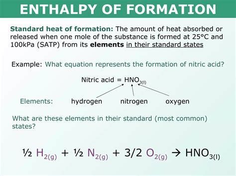 Tang 03 Enthalpy Of Formation And Combustion Ppt