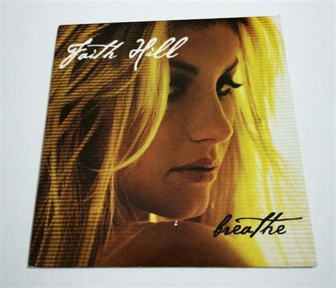 Faith Hill Breathe Remix Rare Spanish Promo Cd Single Unique Cover Card