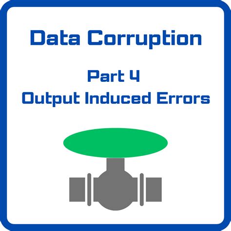 Data Corruption Part 4 Output Induced Errors