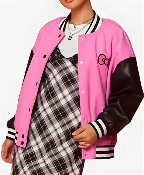 Hello Kitty Varsity Jacket Hello Kitty Letterman Jacket Jacket Era