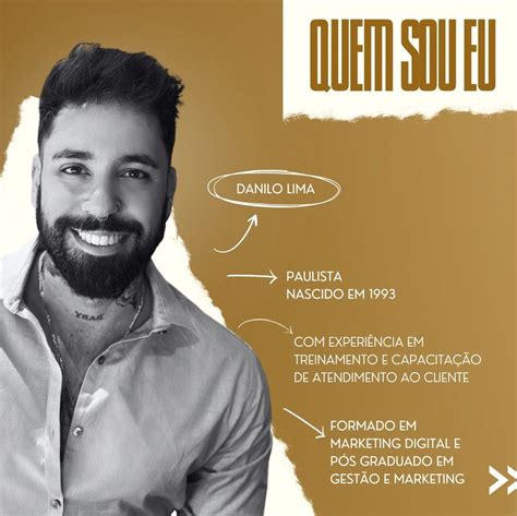 Conheça Um Pouco Mais Sobre Minha Trajetória Profissional Danilo Lima