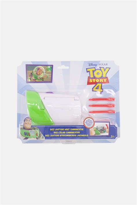 Disney Pixar Buzz Lightyear Wrist Communicator White And Green Brands For Less