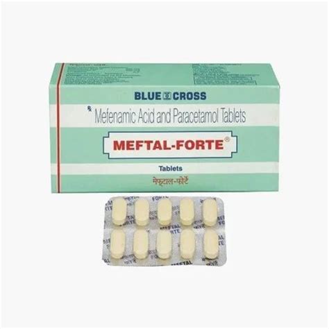 Mefenamic Acid Paracetamol Tablet 500mg 325mg At ₹ 46 Box In Nagpur
