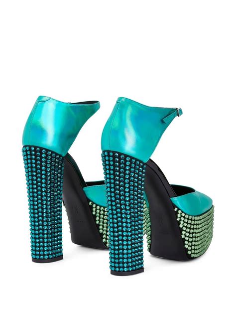 Giuseppe Zanotti Bebe Strass Platform 150mm Pumps Farfetch