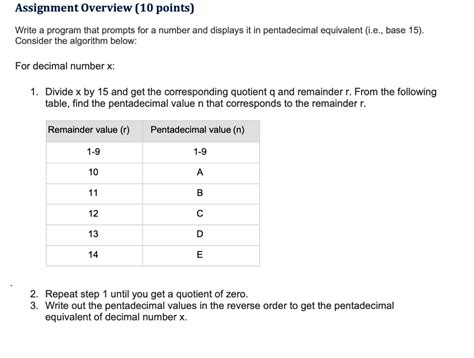 Solved Assignment Overview 10 Points Write A Program That