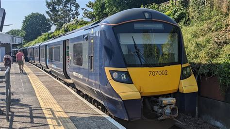 Class 707 Departs St Johns Youtube
