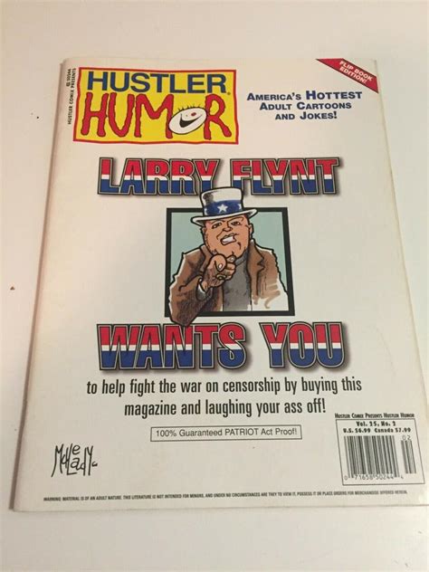 Lot Of 2 Hustler Humor Magazines Collectors Edition And Flip Book