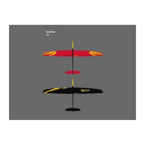 Rc Gliders Rcrcm 300 Carbon F3f F3b Red And Yellow 2 90m Flash Rc